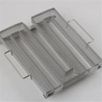 China 5×8 Inch Stainless Steel Pellet Smoker Box with 11-Hour Smoke Duration and Food-Grade 304 Construction for sale