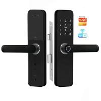 China Smart Home Keyless Entry Fingerprint Door Locks For Front Door Gate for sale