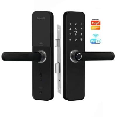 China Smart Home Keyless Entry Fingerprint Door Locks For Front Door Gate for sale