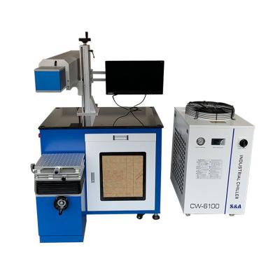 China 100W Co2 Industrial Laser Marking Systems Metal Engraving Machine For Jewelry for sale