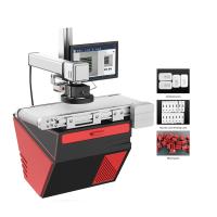 China Camera CCD Visual Positioning Automatic Focus Vision System Laser Marking Machine for sale