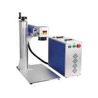 China Fiber Laser Marking Machine Desktop Small Laser Engraving Machine For Small Business for sale