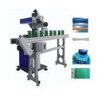 China Production Line Fiber/Co2/uv Laser Marking Machine Flying Laser Coding Machine for sale