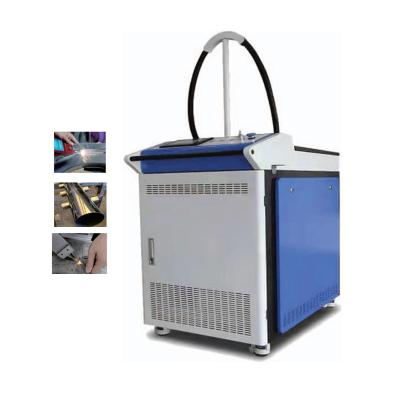 China Stainless Steel Hand Held Pulse Fiber Laser Welder Automatic 15m 1500W ODM for sale