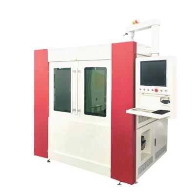 China Full Enclosed Fiber Laser Metal Cutting Machine Automated Cutter 1070nm ODM for sale