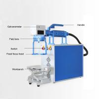 China Mini Handheld 50w JPT Laser Marker Engraving Equipment For Metal Card for sale