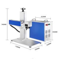 China Mopa Color Fiber Aluminium Laser Engraving Machine Handheld Marking for sale