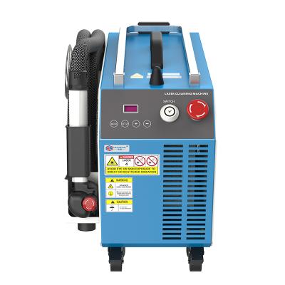 China Laser Cleaner Portable Pluse Metal Laser Cleaning Machine for Wood Stone Rust Removal Laser Cleaning Machine for sale