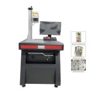 China 20w 30w 60w Portable Mopa Laser Marking Machine for Color Marking for sale