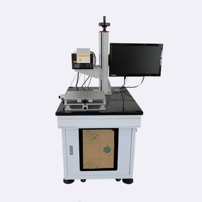 China 3W 5W 10W UV Laser Printer Marker 355nm UV Laser Engraving Marking Machine for sale