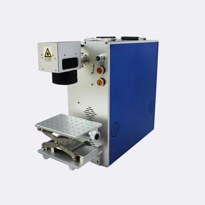 China Portable Small Business Laser Marking Machine Ideas 20w 30w 50w Fiber Engraving Machine for sale