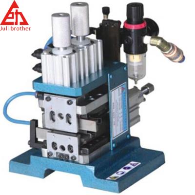 China 3FN semi- Automatic Pneumatic Wire Cutting Stripping Twisting Machine 1-10 pieces each time for sale