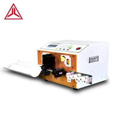 China Full Automatic Double Cable Wire Cutting Stripping Twisting Machine Wire Peeling Machine Electronic for sale