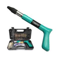 China Green Mini Steel Nail Gun 4 Gears Power Adjustable for Ceiling For Max Nail Length 2in for sale