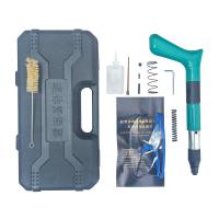 China Blue Portable Steel Pressure Cordless Hand Nail Gun for Ceiling Nail Type Cement Wall for sale