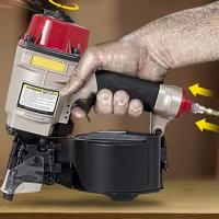 China Coin Nails Fastening Made Quick and Easy with Cordless Upholstery Pneumatic Nail Gun for sale