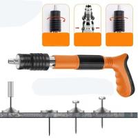 China Max Nail Length 1 1/2IN Low Noise Manual Concrete Nail Gun Cartridge Mini Ceiling Tool for sale