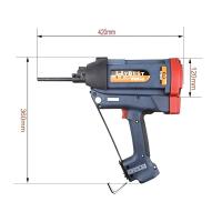 China 5/8in Min Nail Length Pneumatic Gas Insulation Nail Gun for Customized Decoration for sale