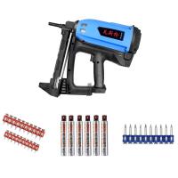 China Powerful Gas Nail Gun GSN50 Blue Black Design for Concrete and Drive Pins for sale