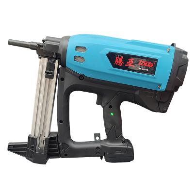 China Min Nail Length 5/8in GSN50 GSN50E Electric Power 7.2V Li-ion lithium Battery Cordless Gas Nail Gun for sale