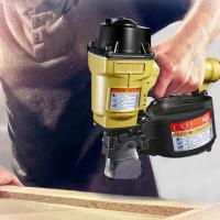 China Industrial Grade CN55 CN70 Pneumatic Roofing Nail Gun with High Power and No Voltage for sale