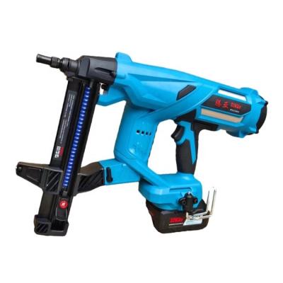 China Industrial 21V 4000mAh Ni-MH Battery Electric Steel Nail Gun with Cordless Design for sale