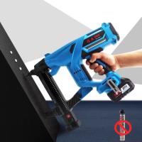 China Industrial 21V 4000mAh Ni-MH Battery Electric Steel Nail Gun with Cordless Design for sale