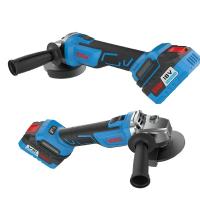 China Power Source Battery Angle Grinder 18V / 21V Brushless Cordless Electric Cut Off Machine for sale
