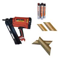 China GFN3490CH Cordless Framing Nailer and Roofing Nailers Powerful Industrial Fasten Tool for sale