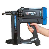 China 1 1/2IN Max Nail Length Gas Nailer HYBEST Gas Actuated Nail Gun with Availability for sale