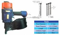 China Industrial Grade Pallet Coil Nailer and Stacker Machine CN83 for Heavy Duty for sale