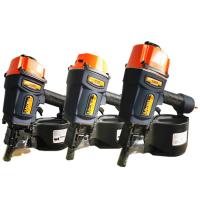 China CN55 Pallet Air Forced Roofing Nail Gun Coil Nailer with Strong Capacity 290*132*283mm for sale