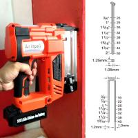 China Industrial Grade 18V 18 Ga Staple Li Battery Cordless Wood Nailer Strong and Powerful for sale