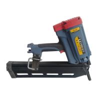 China Industrial Grade Professional Cordless Gas Actuated Framing Nail Gun 404*394*110mm for sale