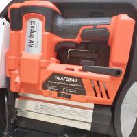 China Industrial Grade 18V Li-ion Battery Cordless Nailer Stapler 2 in 1 Customized Support for sale