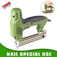 China Industrial Grade Electric Staple Gun 10-30mm Straight Nail 40/min Special Voltage N/A for sale