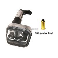 China Power Source Powder Loads Silver Aesthetically Pleasing Concrete Nail Gun with 22cal for sale