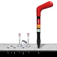 China Customizable Steel and Concrete Fastening Tool Powerful Firing Nail Gun in Black Color for sale