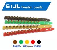 China 340mm Length Industrial Nail Shooting Tool with S1JL Cartridge and 8mm Piston Sleeve Diameter for sale
