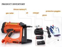 China Gas Actuated Nail Gun GSR40 with Strong Capacity and Rechargeable 7.2V/2Ah Battery for sale