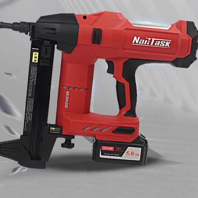 China Industrial Grade Nail Gun with Large Capacity Battery 120V/60HZ Lithium Battery Powered for sale
