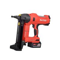 China 8000mAh Lithium Battery Powered Nail Gun DCCN100X2 Concrete Nailer for Smooth Nailing for sale