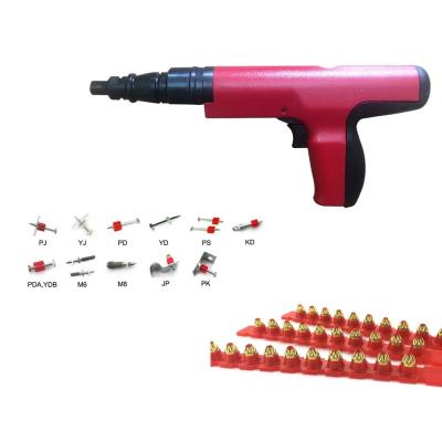 China Manual Power Source 27 CAL Power Actuated Fastening Tool for Construction Power Nail Gun for sale