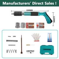 China Industrial Grade Steel Mini Nail Gun for Self-Cleaning Low Noise in Upholstery Carpentry for sale