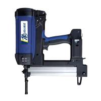 China Industrial Grade Cordless Gas Concrete Nailer with Long Barrel Strong Capacity for sale