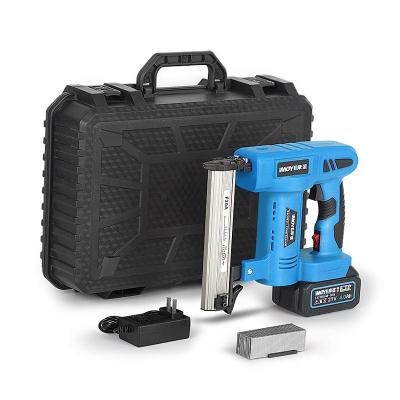 China Convenient Charging 21V Battery Powered Brad Nailer for Woodworking and Upholstery for sale