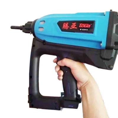 China Cordless Battery Concrete Nailer for GSN50 4.0kg 8.82lb and 1/2in Min Nail Length for sale