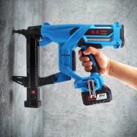 China DCCN40A Cordless Concrete Wall Framing Steel Nail Gun Ni-MH 21V 4000mAh Battery 100J for sale