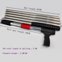China Roofing Nail Gun Manual Ceiling Gun for Construction For Max Nail Length 2 1/4in for sale