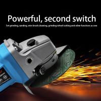China Max Motor Speed 8500RPM Rechargeable 21V Brushless Angle Grinder for Cutting and Polishing for sale